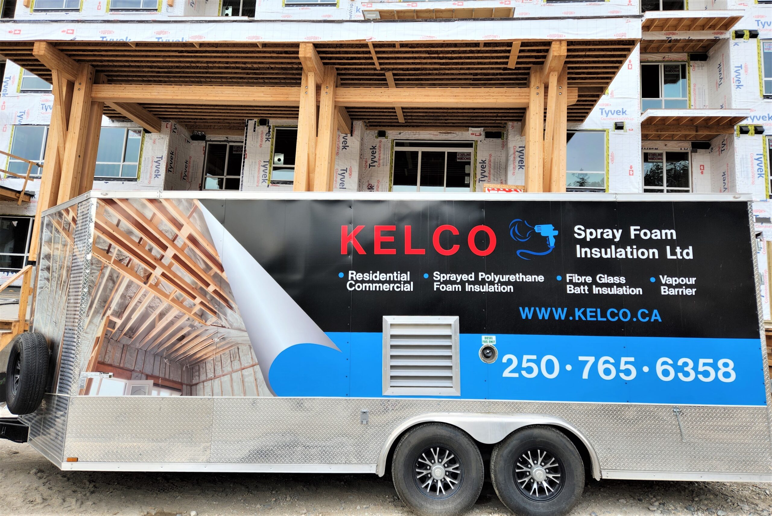 Spray Foam Insulation - Kelco Drywall Ltd.